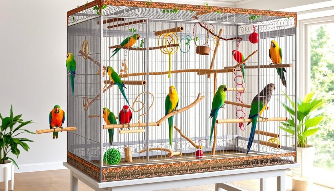 Kavez za papagaje - Saveti za dimenzije prema vrsti papagaja